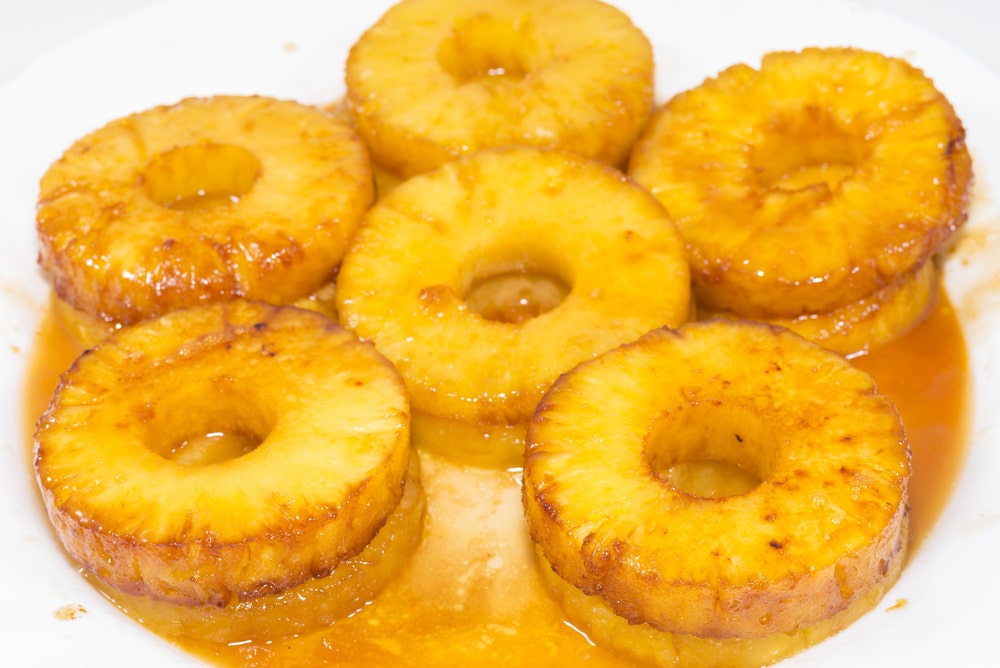 Grilled Pineapple Slices with Cinnamon | Air Fryer